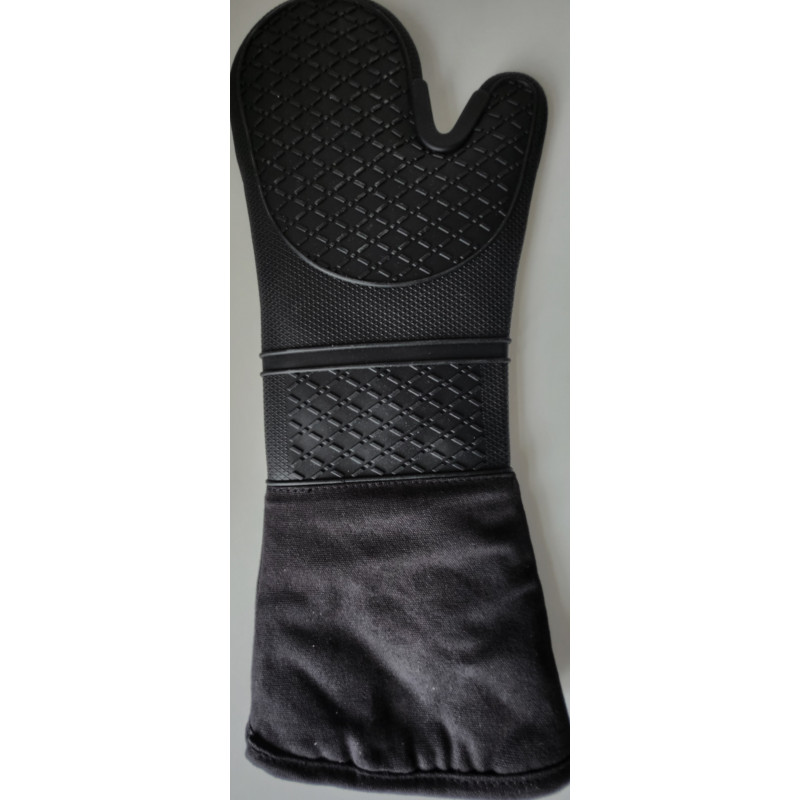 Oven glove black Eaziclean Hot Mitt